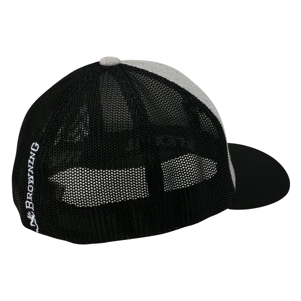 Browning unisex adult Cap Hat, Heather, Large-X-Large US