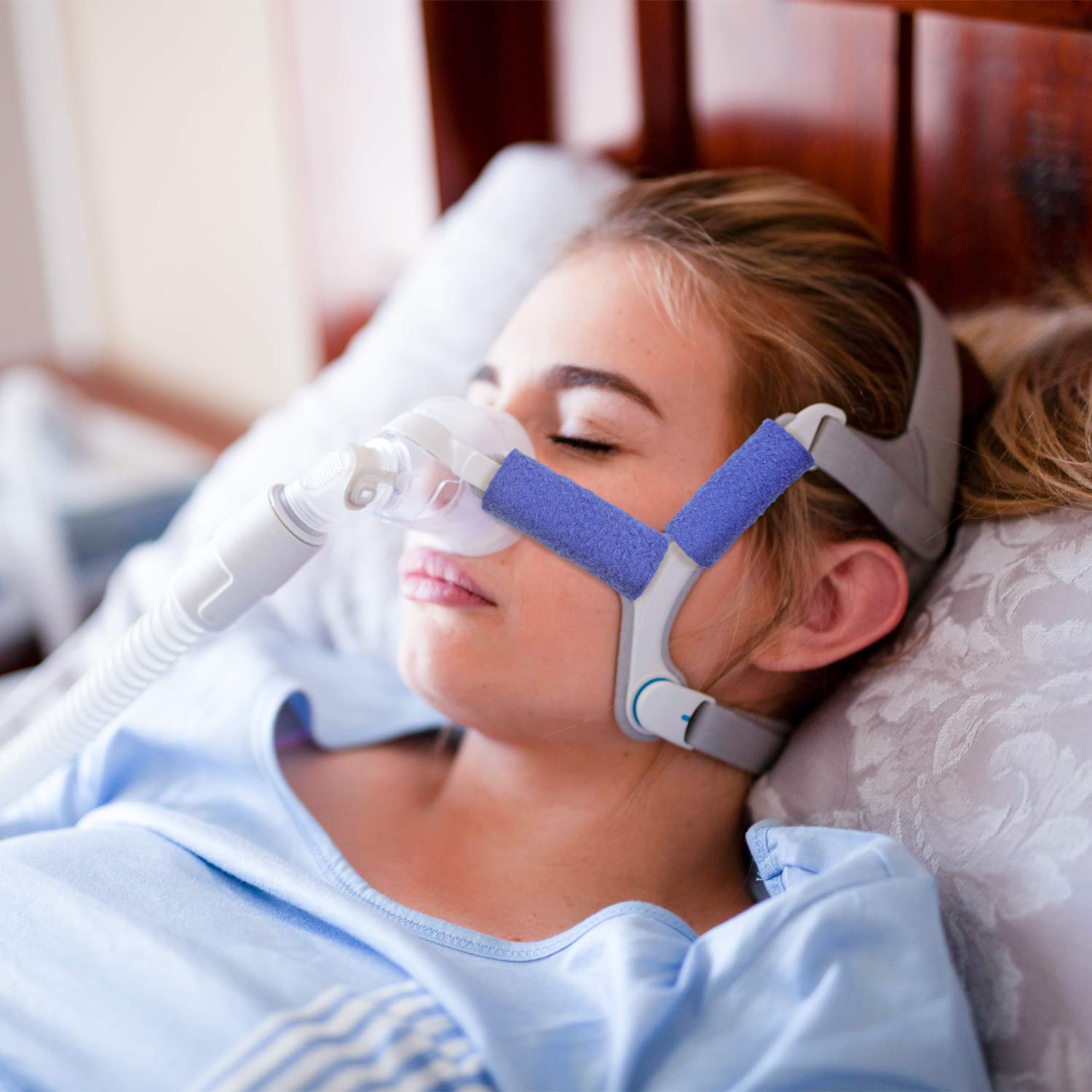 8Packs Strap Covers - Headgear Strap Covers Compatible with N20, Super Comfort Pads - Reduces Redness & Pressure Marks
