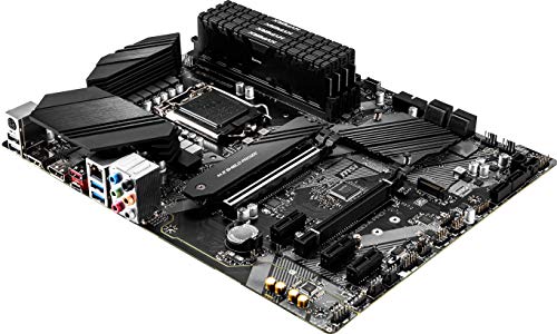 MSI Z490-A PRO ProSeries ATX Motherboard (10th Gen Intel Core, LGA 1200 Socket, DDR4, Dual M.2 Slots, USB 3.2 Gen 2, 2.5G LAN, DP/HDMI)