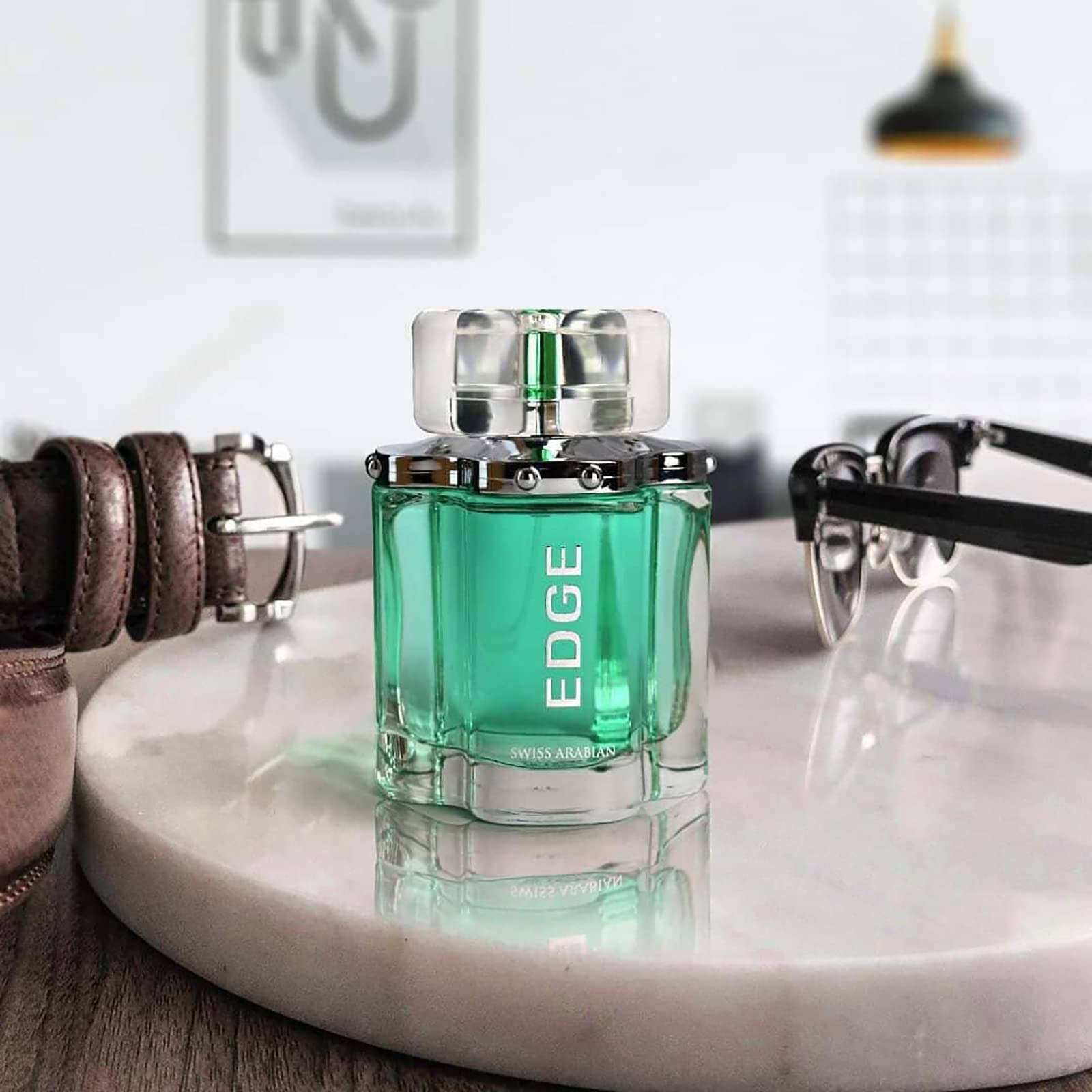 Swiss Arabian EDGE - Luxury Products From Dubai - Long Lasting, Addictive Personal EDP Spray Fragrance - Seductive Signature Aroma - 3.4 oz