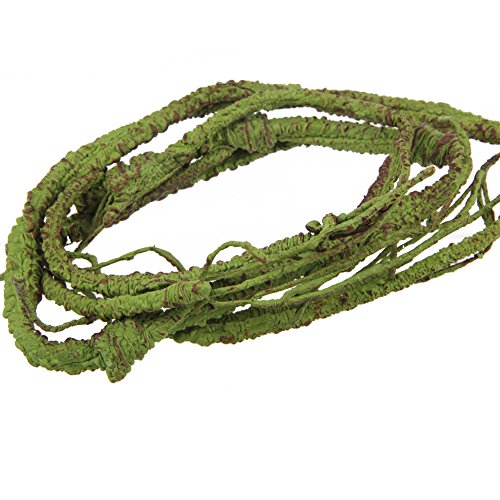 emours Flexible Realistic Jungle Vines Pet Habitat Decor for Lizard,Frogs, Snakes,Chameleons and More Reptiles, 3.6ft Long