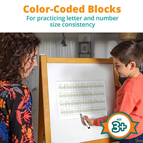Channie's Visual Dry Erase Alphabet Magnetic Board 2 Pack