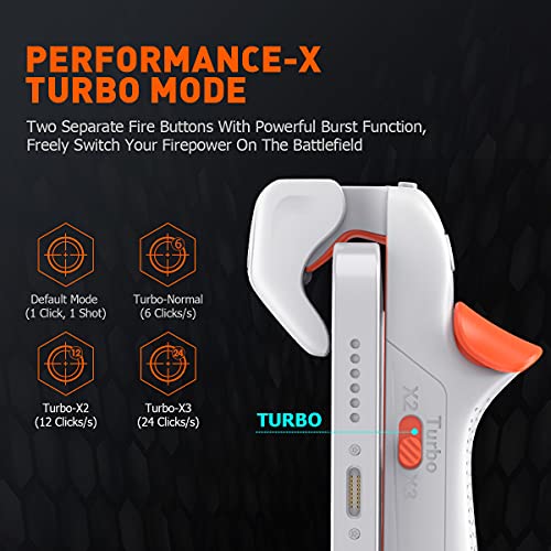 BIGBIG WON Phone Cooler, Mobile Gaming Trigger, Mobile Gaming Fan Mobile Triggers for iPhone and Android Phones | Phone Cooling Fan (Wired) - 1 Piece | PUGB Phone Trigger - 1 Piece