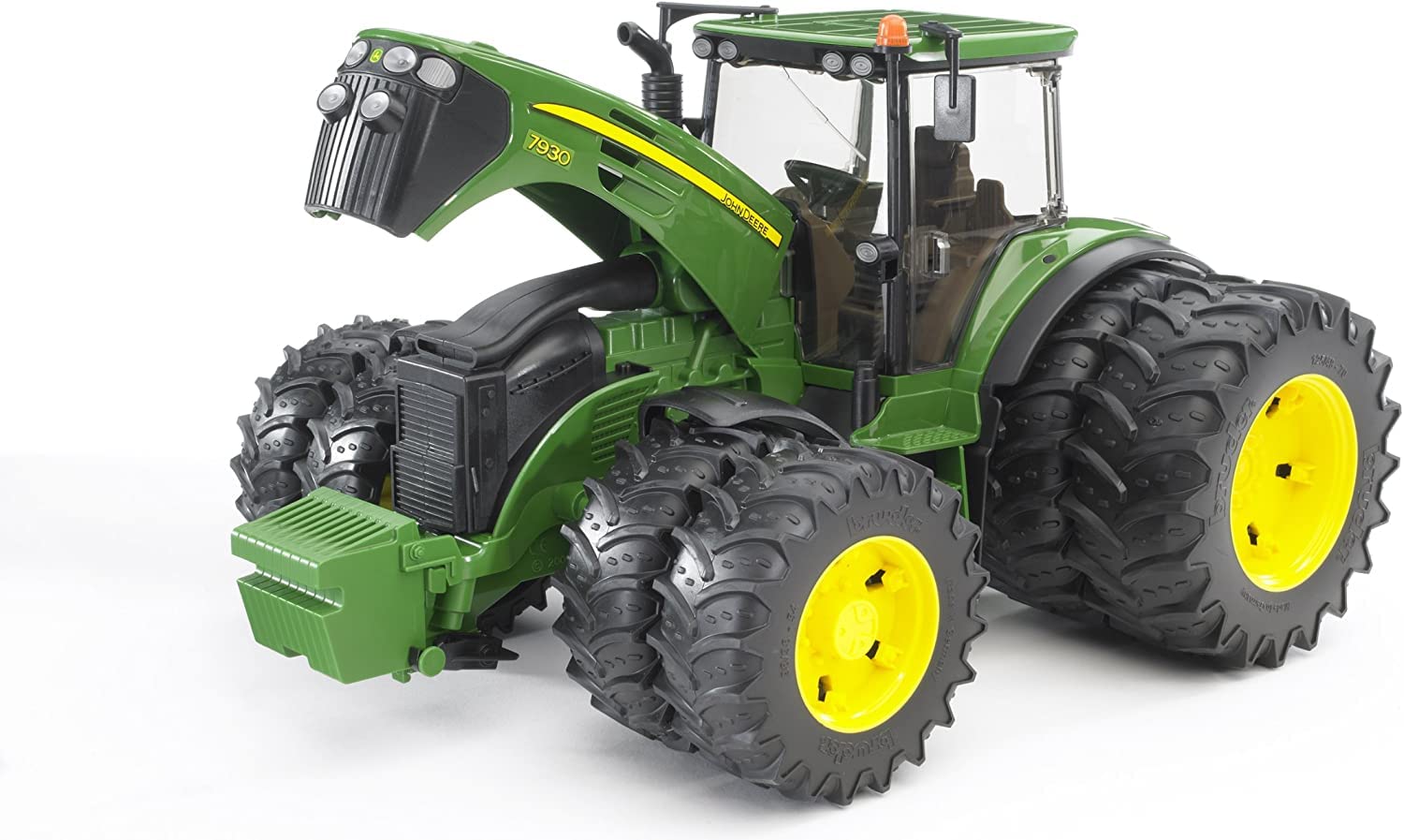 Bruder John Deere 7930 1:16 Scale Double Wheeled Tractor, Ages 4+