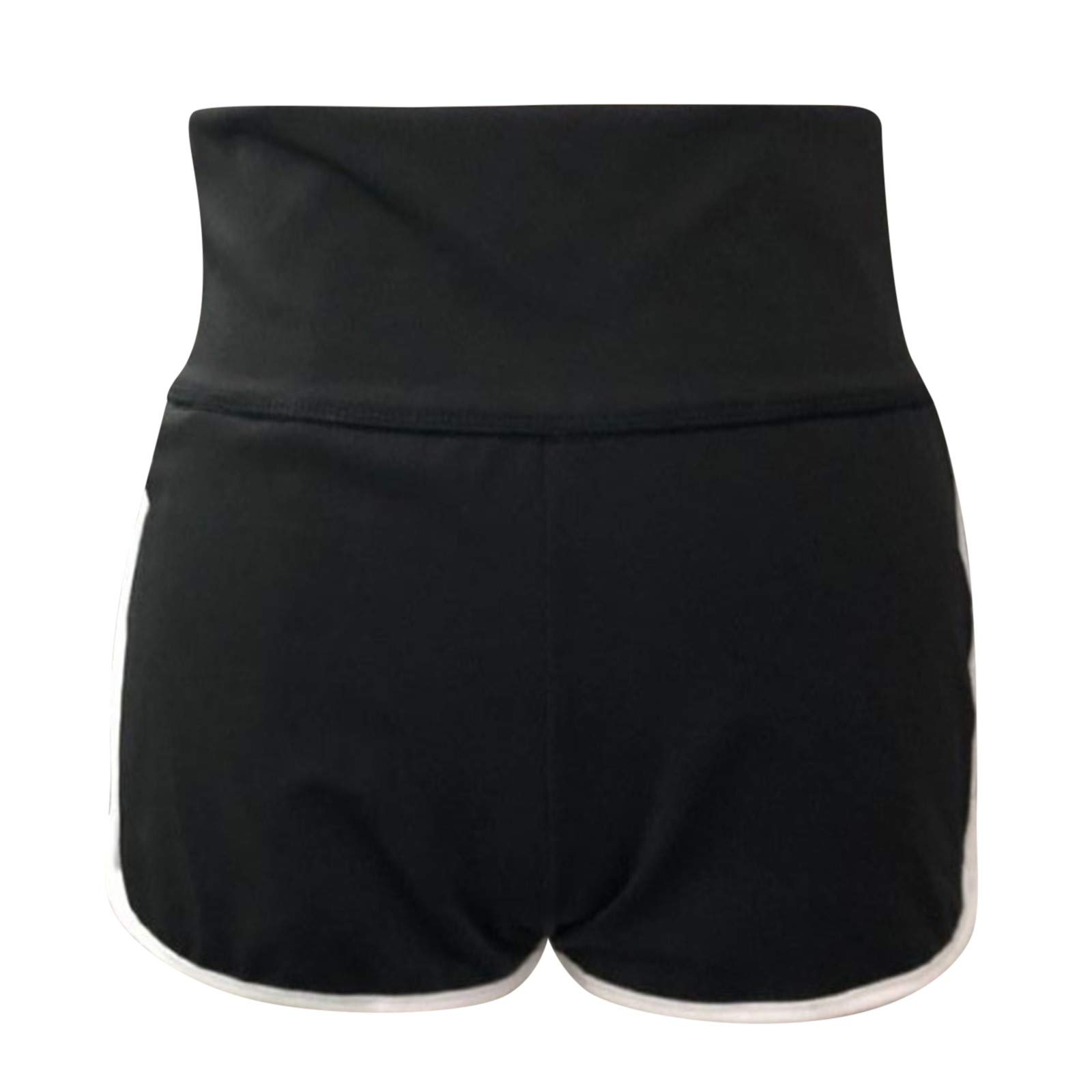 Bblulu Women's Athletic Shorts Criss Cross Elasticity Workout Yoga Shorts Running Gym Sport Pants Non See Through Tights