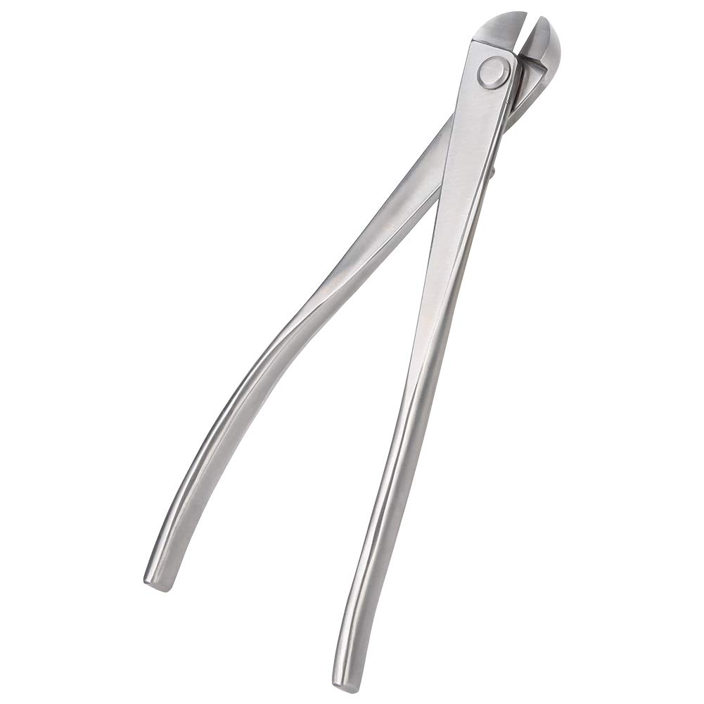 8inch Concave Cutter Bonsai Tool, Round Branch Cutter, 210mm Stainless Steel Bonsai Cutterround Edge Garden Pruning Shears Branches Cutter Scissors Beginner Bonsai Tools