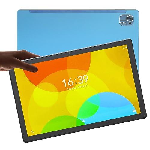 Acogedor 10.1 Inch 2 in 1 Tablet, Keyboard, 5G WiFi, 12GB RAM, 256GB ROM, 1920x1200 Res, Dual Cameras,11.0 (US Plug)