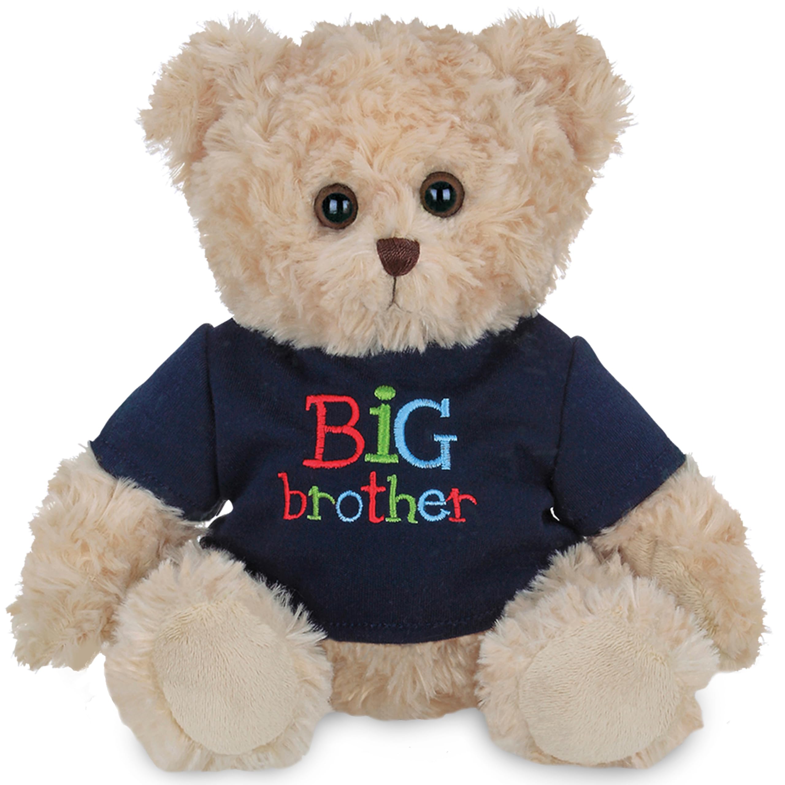 Bearington Lil' Buddy Teddy Bear, 12 Inch Baby Boy Stuffed Animal