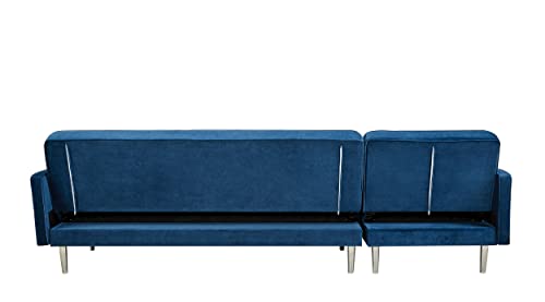 Gold Sparrow Berkeley Sectional, Sapphire