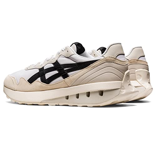 ASICS Men's Jogger X81 Sportstyle Shoes, 9.5, White/Smoke Grey