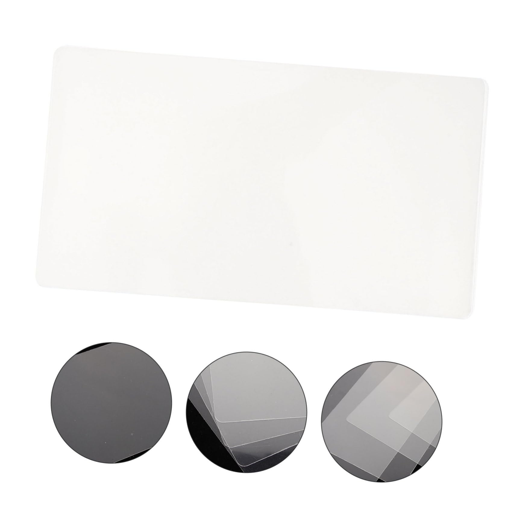 KICHOUSE 10pcs Board Transparent Drawing Board 3 Mat 3 Stencils 3D Pen Accessories 3dpen Mat 3D Pen Graffiti Pad PVC Drawing Tool White Three-Dimensional Child