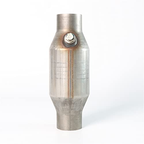 BONILORA EPA 2.5" Inlet/Outlet Universal Catalytic Converter Stainless Steel & O2 Port