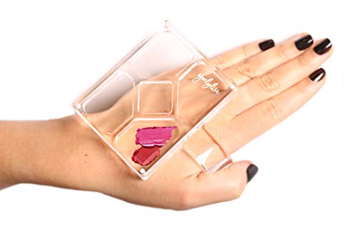 Hand Makeup Mixing Palette Makeup Lovers have been Searching for, with Lid, Great when applying makeup to others too, bye-bye Makeup Stains! 5 groves