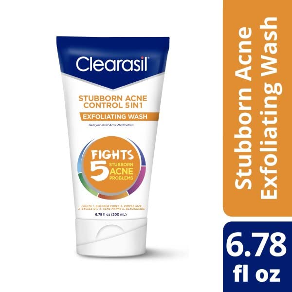Clearasil Ultra 5in1 Exfoliating Wash, 6.78 oz. (Pack of 3)