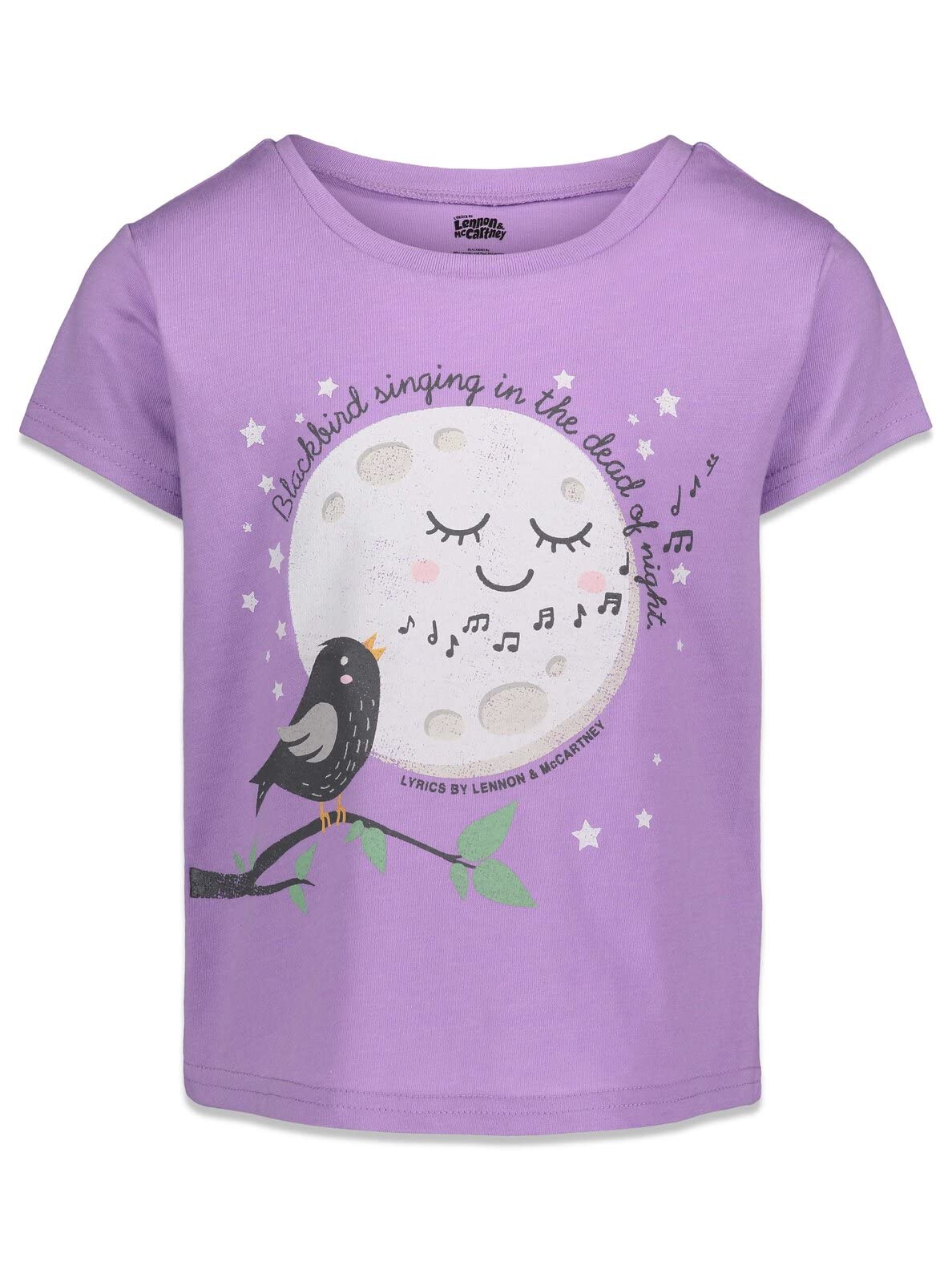 Lyrics by Lennon and McCartney Lennon & McCartney Infant Baby Girls 5 Pack T-Shirts The Beatles 18 Months