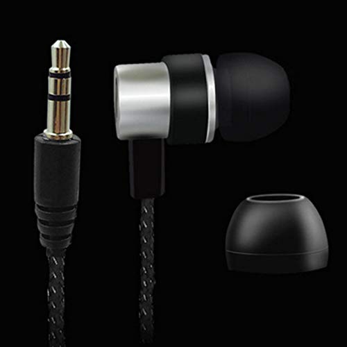 schicj133mm Sell Well Business Style Portable Dual Unit Universal 3.5mm in-Ear Stereo Earbuds,Waterproof Earphone Headphone with Mic for Cellphone,for Workout, Running, Jogging Green