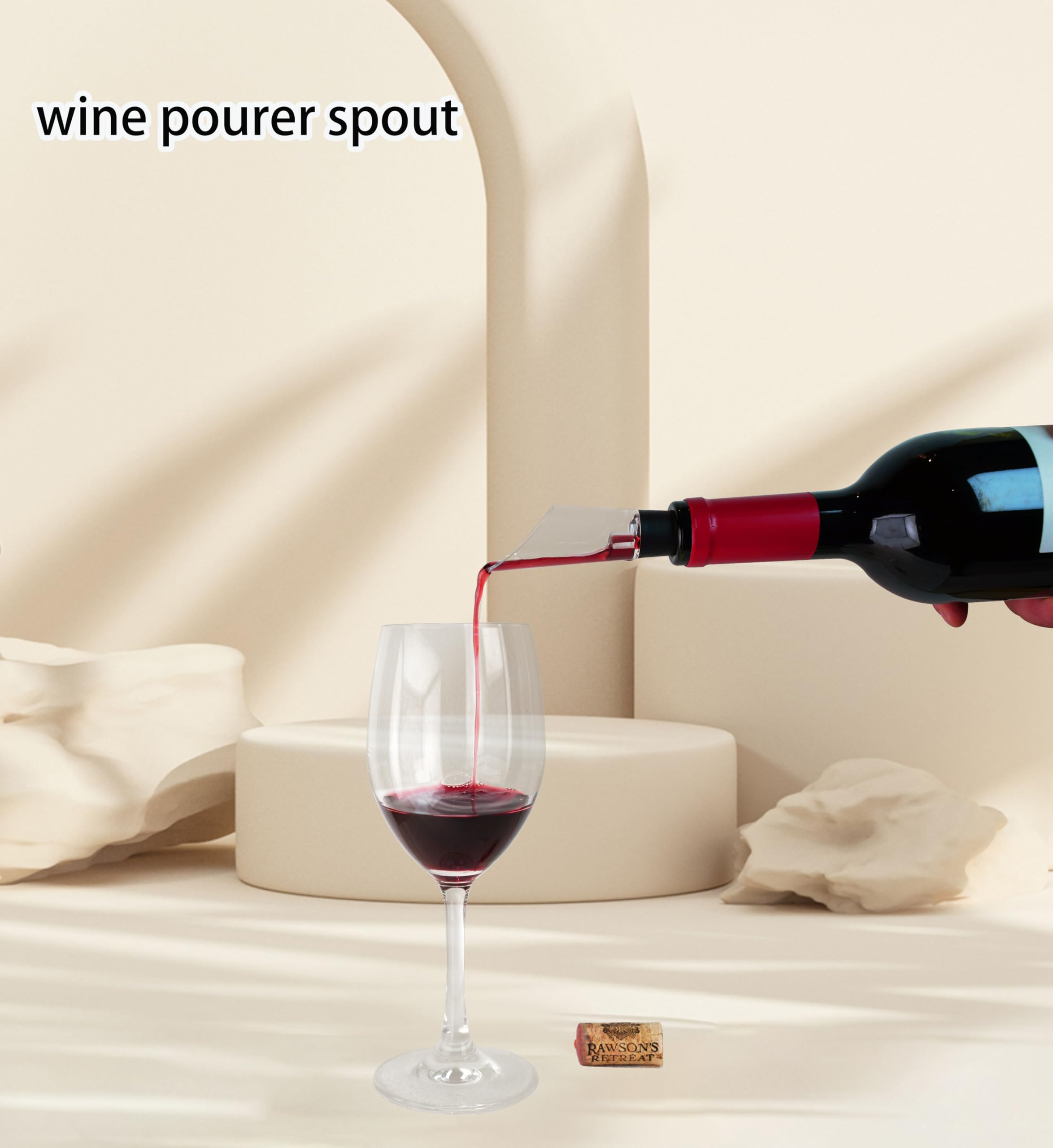 R Conlifeus Electric Wine Opener Rechargeable, One-touch Automatic Wine Bottle Corkscrew Opener (Stainless Steel) Set,Ideal Wine Accessories and Wine Gift Sets