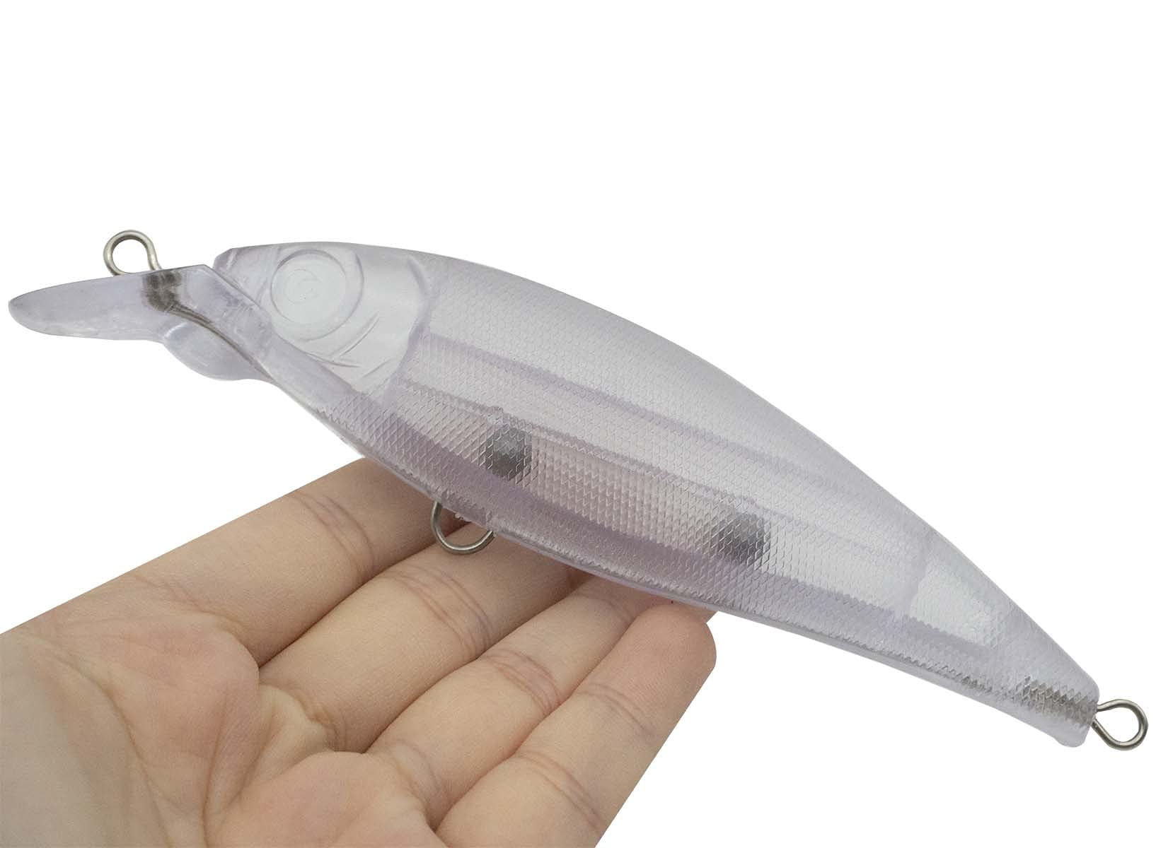 5pcs Unpainted Fishing Lures 14.7cm 28.97g Crankbait FishingTopwater Freshwater Topwater Artifical Minnow Bait Blanks Fishing Plugs Spoons 8025