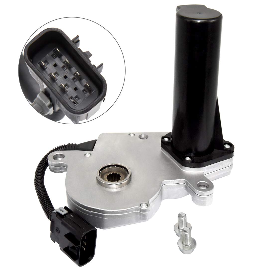 4WD Transfer Case Shift Encoder Motor 12384980 Fits Silverado,Tahoe,Avalanche,Suburban,Dodge Ram 1500,2500,GMC Sierra,Yukon XL - 2003-2010 Replaces 600-910,19125571,88962314,12584314