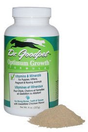Dr. Goodpet Optimum Growth - All Natural Kitten & Puppy Care Multi-Vitamin/Mineral Powder
