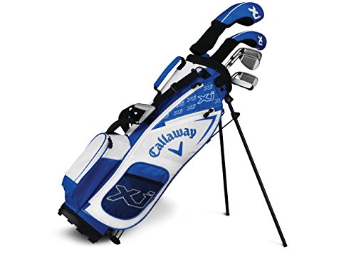 Callaway Golf Xj Junior Golf Set, Level 2, 6 Piece Set, Right Hand, White