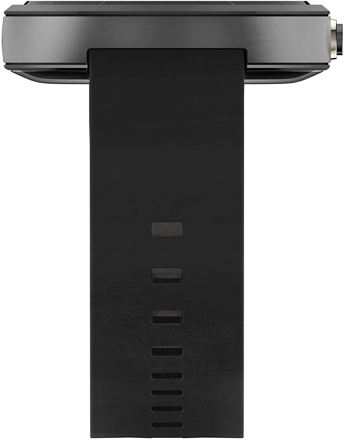 Motorola Moto 360 Timepiece Smart Watch - 1st Gen - Black Leather for Android Smart Phone - with Wall/Car Charger Dock (Renewed)
