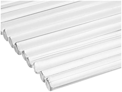 United Scientific Supplies GSR010-PK/144 Glass Stirring Rod, 10" Length, 6mm Diameter, Pack of 12