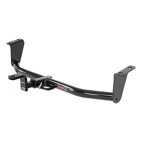 CURT 112653 Class 1 Trailer Hitch with Ball Mount, 1-1/4-In Receiver, Fits Select Toyota Corolla, Black