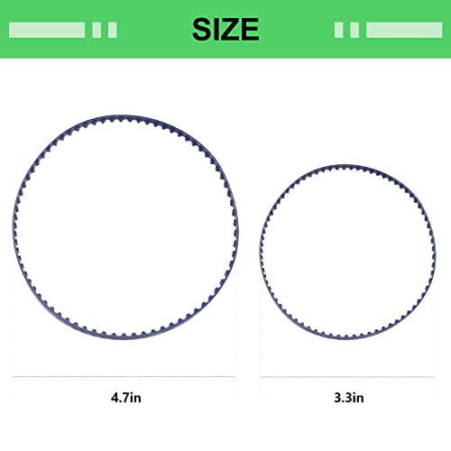 9-100-1017 Belt by PMIIO Replacement Kit Small and Large Belt for Polaris 360 380 Polaris Pool Cleaner Parts Replacement Belt Kit