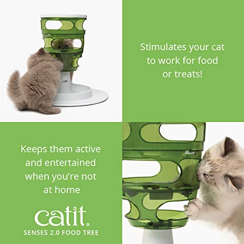 Catit Senses 2.0 Food Tree – Interactive Cat Toy