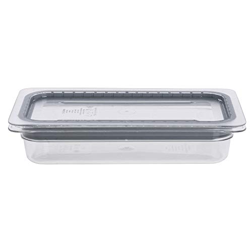 Cambro 30CWGL135 Clear Camwear 1/3 Size Food Pan GripLid