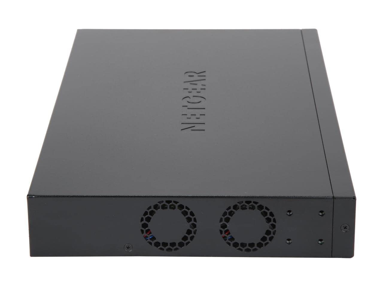NETGEAR 26-Port PoE Gigabit Ethernet Smart Switch (GS324TP) - Managed, with 24 x PoE+ @ 190W, 2 x 1G SFP, Desktop or Rackmount, S350 series