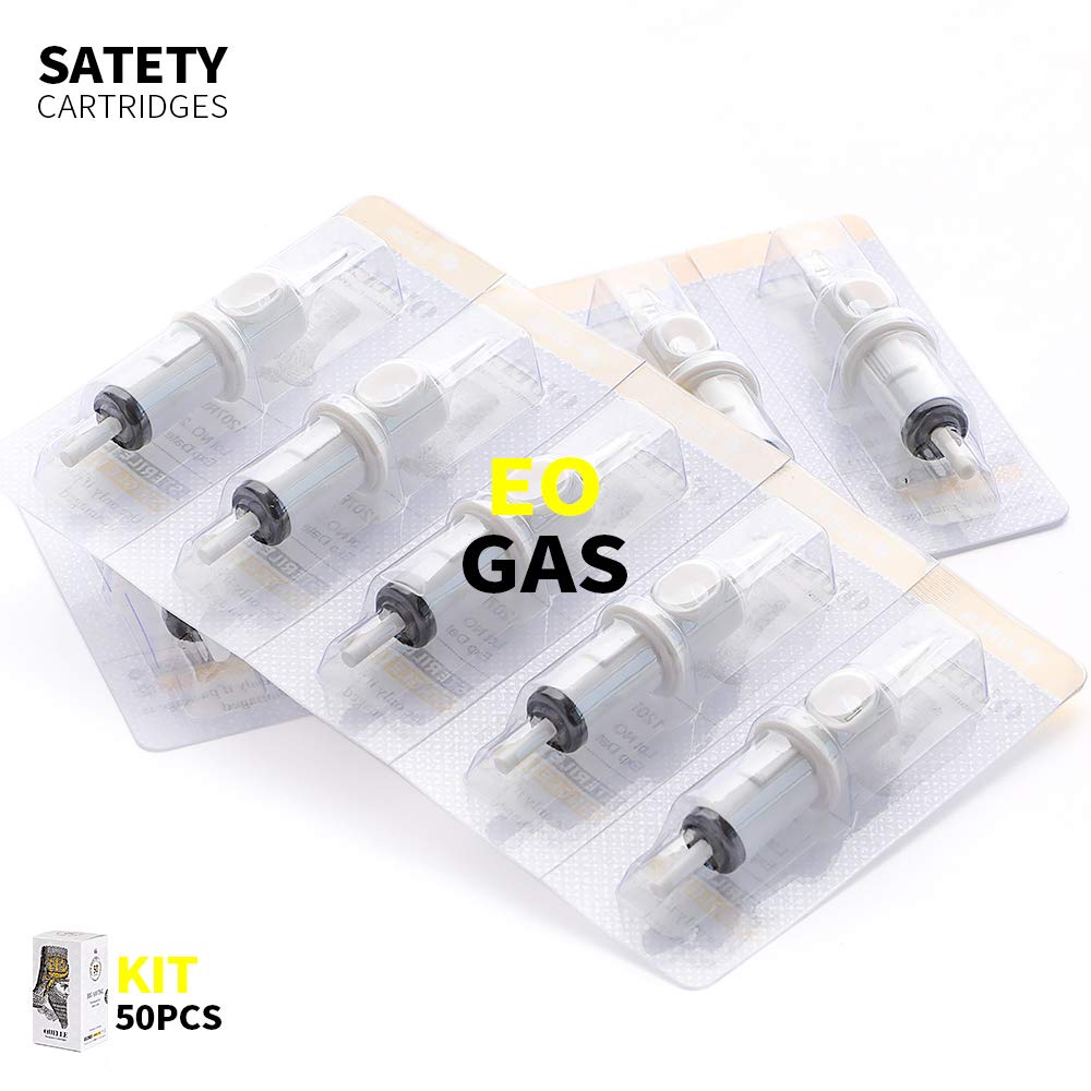 Hawink Tattoo Cartridge Needles #10 Bugpin 9 Curved/Round Magnum M-Taper 50PCS with Membrane Professional Disposable EN05S-50-1009RM
