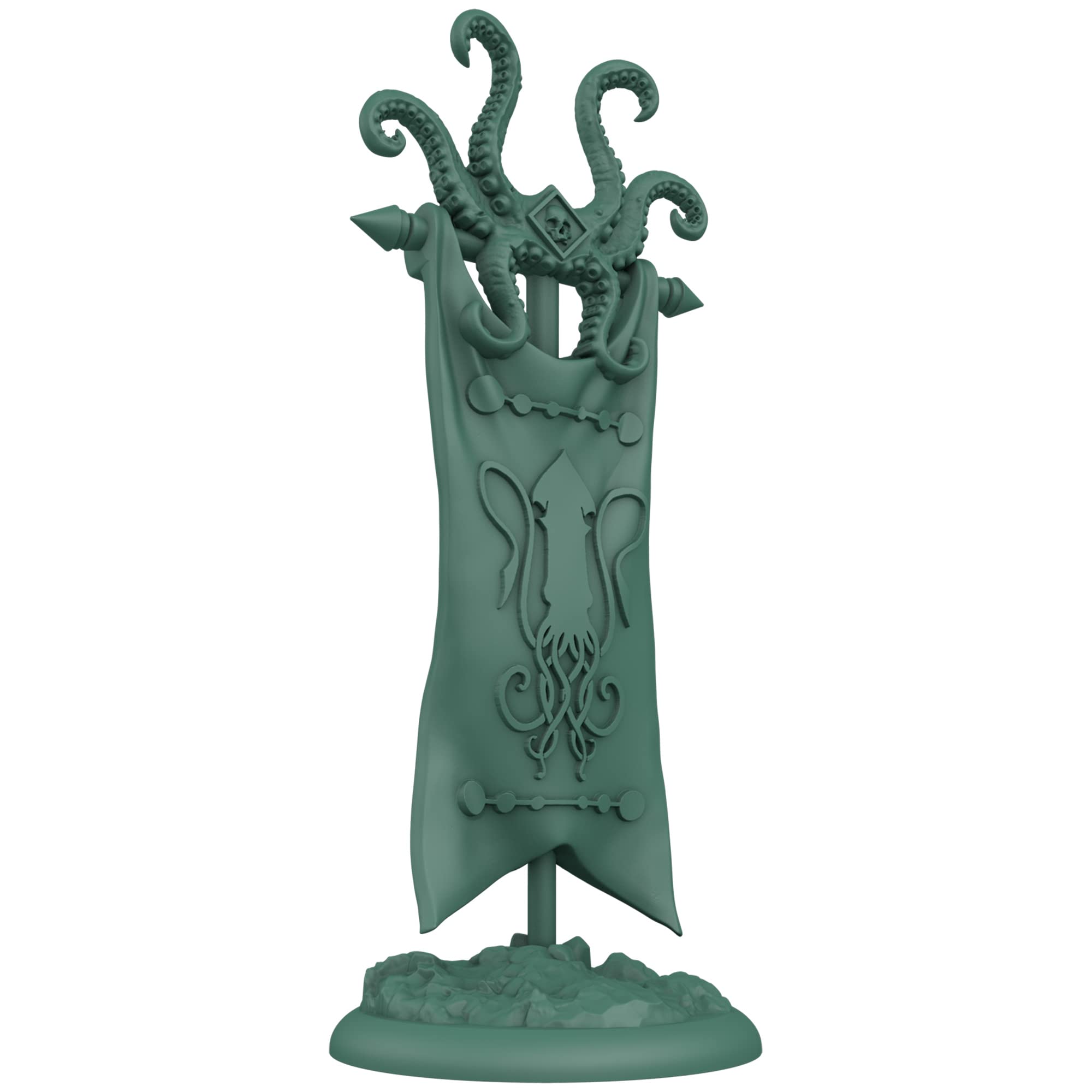 CMON A Song of Ice and Fire Tabletop Miniatures Game | Greyjoy Deluxe Activation Banner | Strategy Game for Teens and Adults | Ages 14+ | 2+ Players | Made