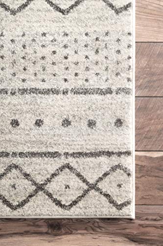 nuLOOM Sienna Vintage Runner Rug, 2' 6" x 6', Beige