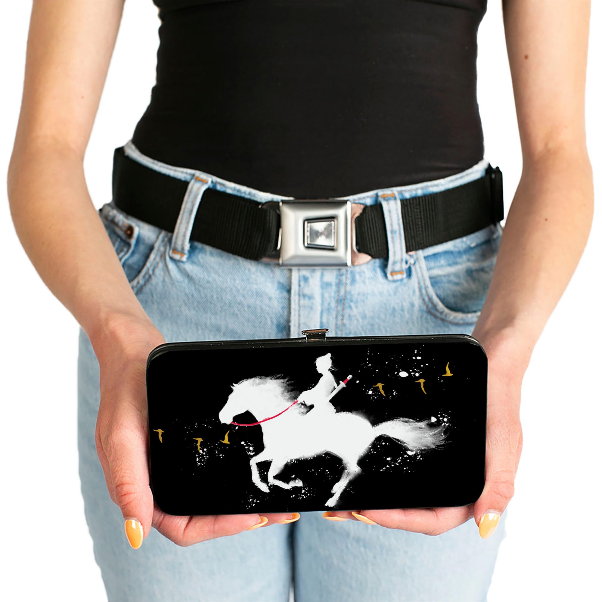 Buckle-Down Women's Hinge Wallet-Mulan, 7" x 4"
