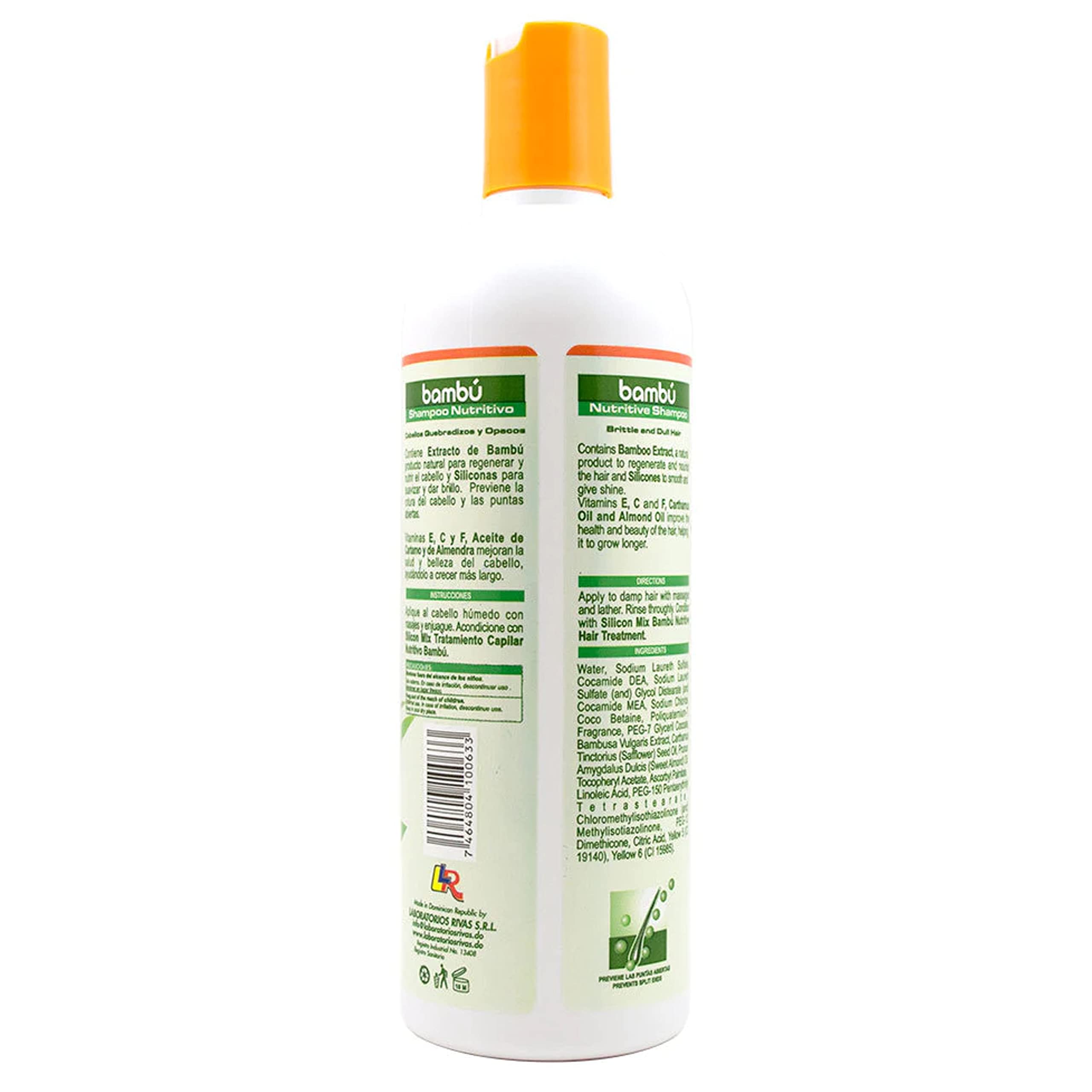 Silicon mix hair treatment and shampoo 16 oz Combo Set (BAMBOO)