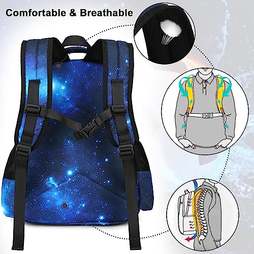 CAMTOP School Backpack for kids, Boys Soccer Backpacks with Lunch Box Football BookBag Set for Kindergarten Elementary (Age 3-10)