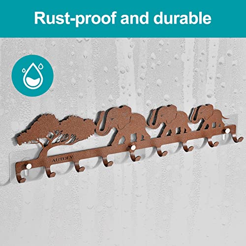 Autoly, coat rack wall mount installs the door hanger hook against the wall, coat hanger wall can organize the room. coat hooks wall mounted9 hooks 1 piece,OriginalDesignwall coat rack