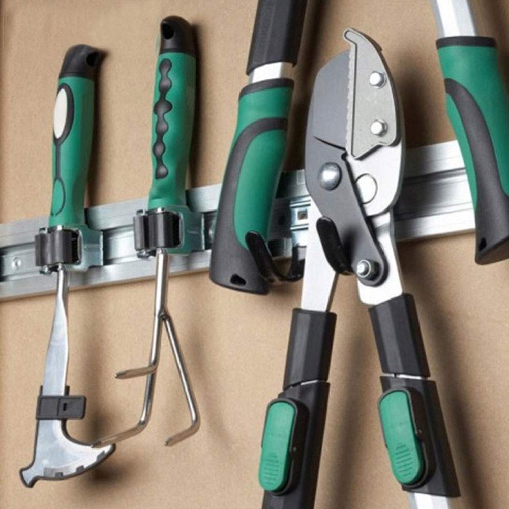 Storage Clip, Mop Broom Holder Wall Mounted, Clips Hangers Broom Storage Rack Hooks, Tool Organizer&Hanger for Hardware Tool Industrial Supplies Kitchen Garage Bathroom Garden etc