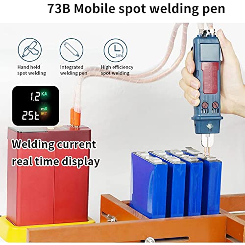 ALSUP Battery Pack Spot Welder 801D Pulse Spot Welder Precision Battery Welder 12KW Capacitor Energy Storage Spot Welder 18650 14500 Lithium Battery Pack Construction