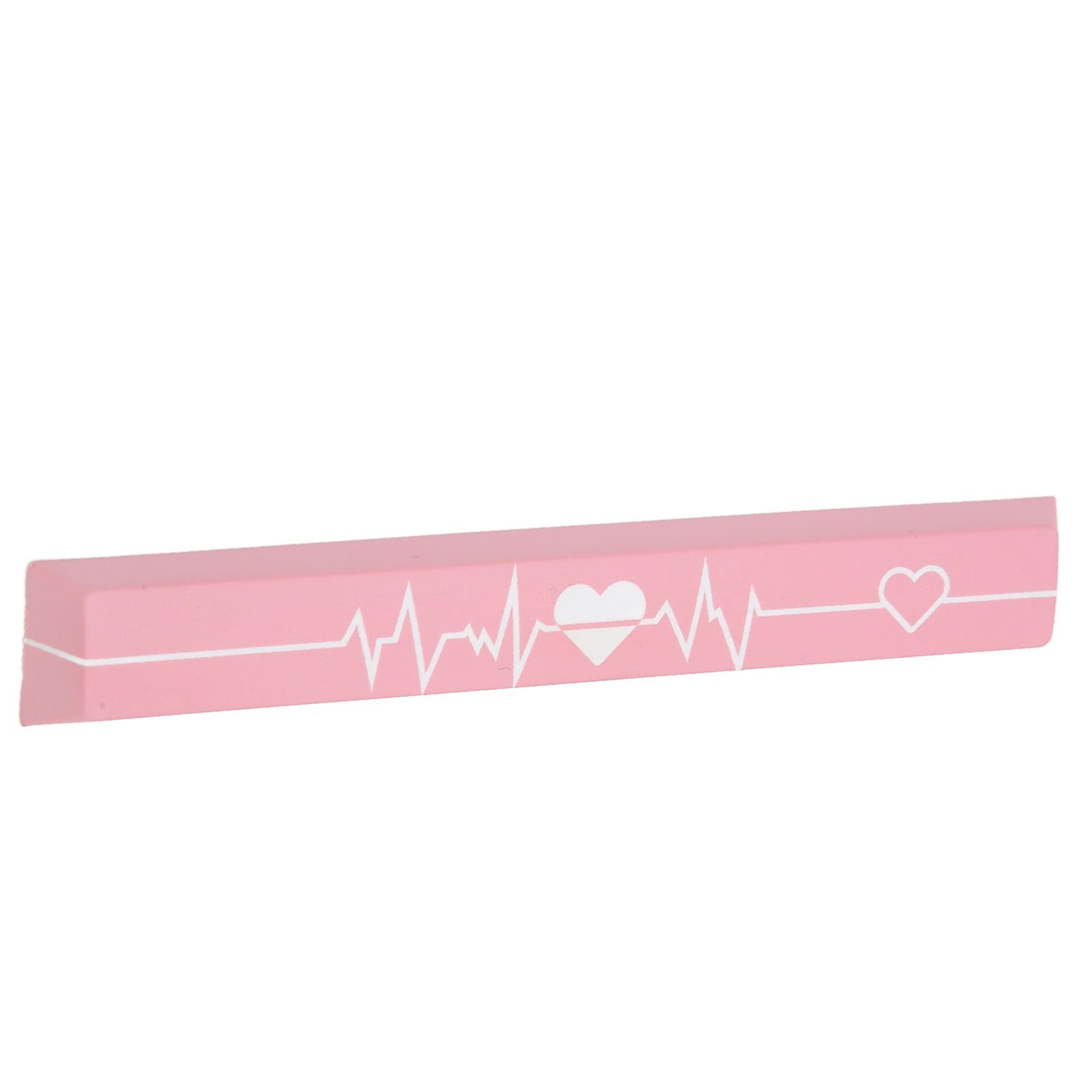 Archuu Heartbeat Cutesy Spacebar Keycaps,PBT Cute Cartoon DIY Mechanical Gaming Keyboards Keycaps, Gaming Keycaps,Keyboard Replacement Accessories