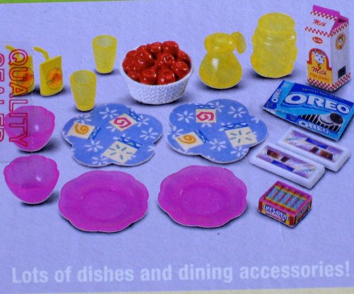 Barbie All Around Home Afternoon Snack Playset (2001)