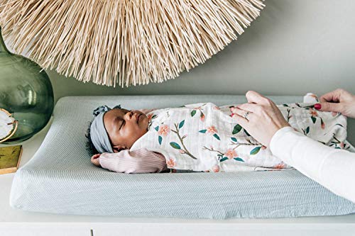 Red Rover Cotton Muslin Sleep Bag –100% Cotton - Machine Washable – 0-24 Months - Lightweight, Breathable – Boys & Girls (X-Large, Peach Blossom)