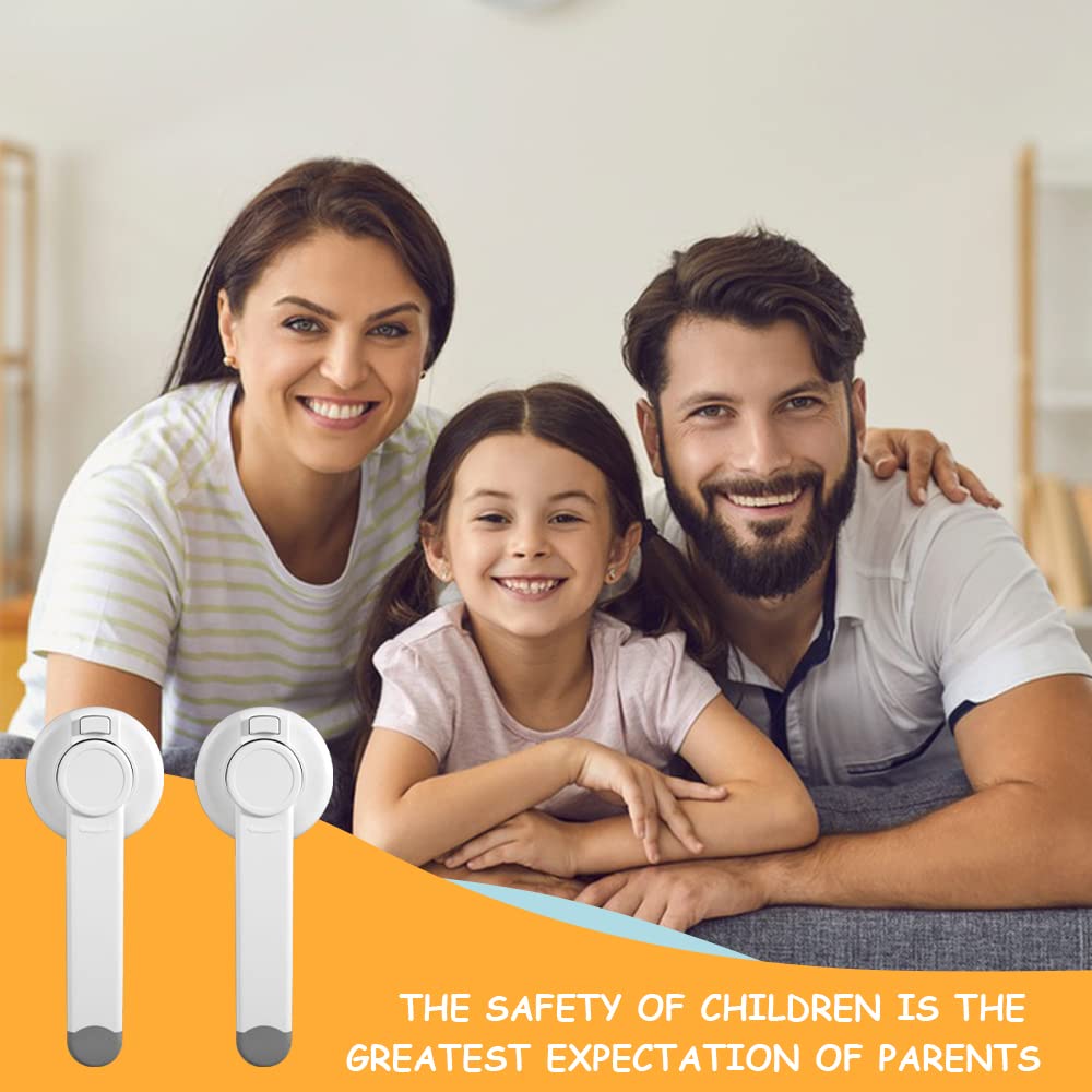 Baby Toilet Lock for Child Safety,2 Pack Baby Proof Toilet Seat Lock,Fit for Most Toilet Lid,No Tools Installation