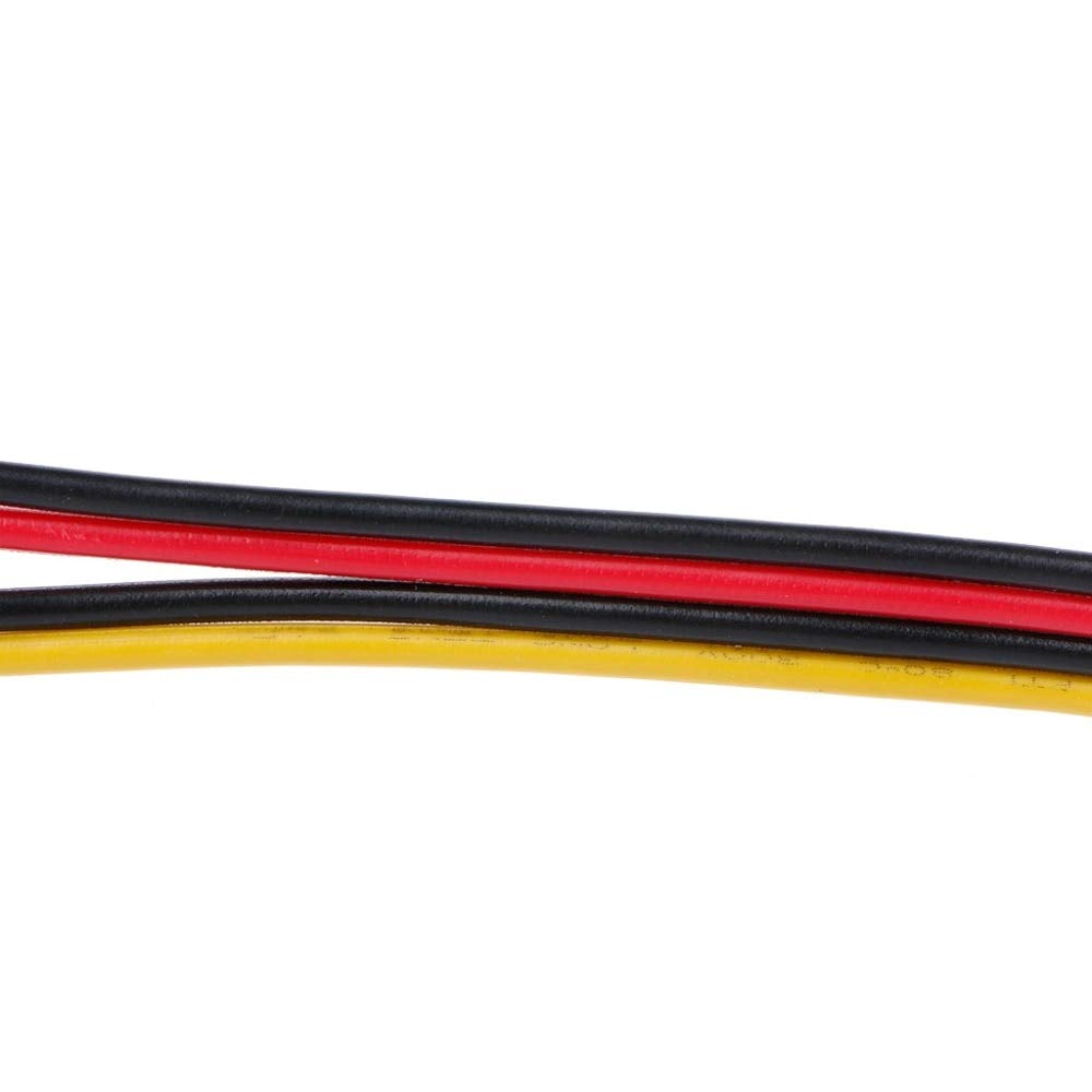 Gimax 1Pc 4-Pin FDD Floppy Male To 15-Pin SATA Female Converter Adapter Power Cable Cord 23cm for Computer Connector