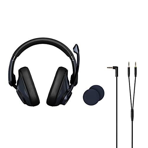 EPOS H6Pro - Closed Acoustic Gaming Headset with Mic - Over-Ear Headset β Lightweight - Lift-to-Mute - Xbox Headset - PS4 Headset - PS5 Headset - PC/Windows Headset - Gaming Accessories (Black)