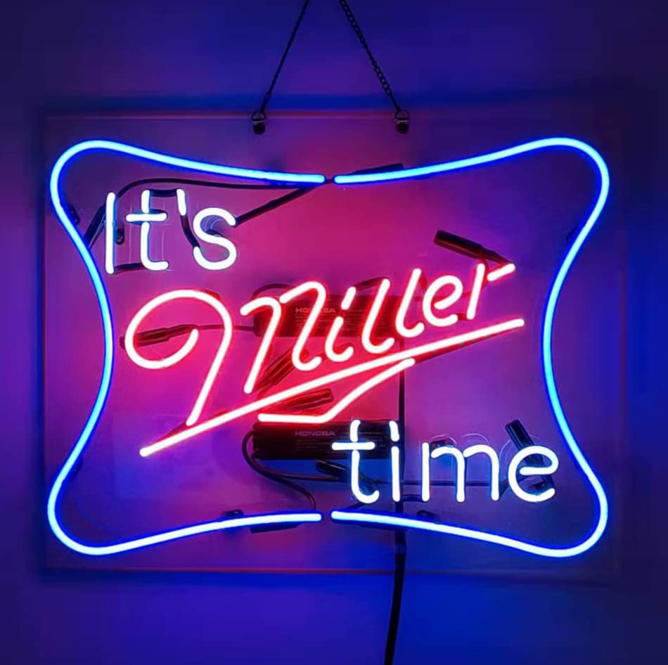 Beer Neon Signs For Home Bar Pub Man Cave Recreation Room Home Room Garage Display 19x15