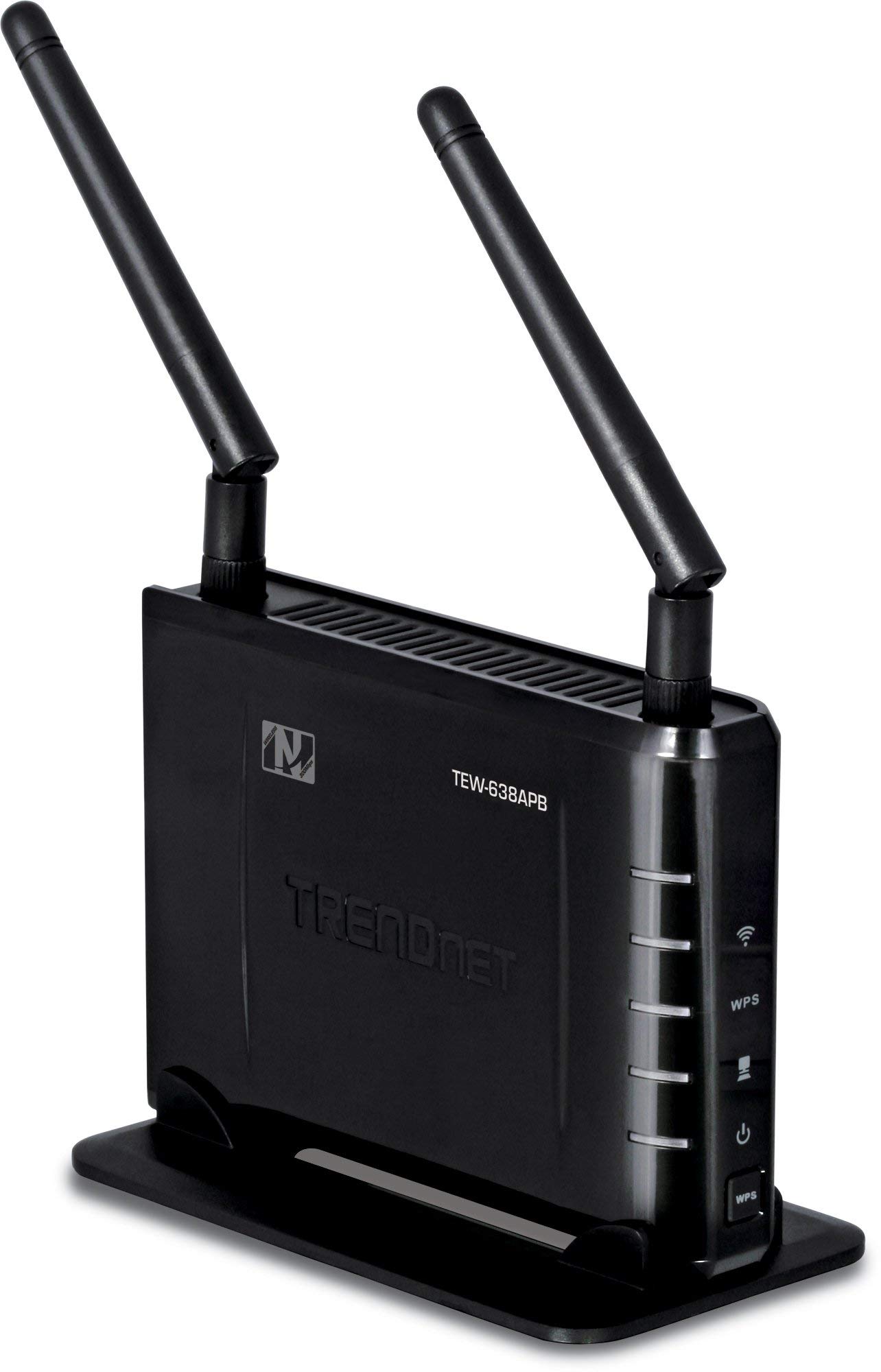 TRENDnet Wireless N300 2T2R Detachable antennas, Access Point, 2.4Ghz 300Mbps, 802.11b/g/n, AP/WDS/Client/Bridge, 2x2 dBi, TEW-638APB (Renewed)