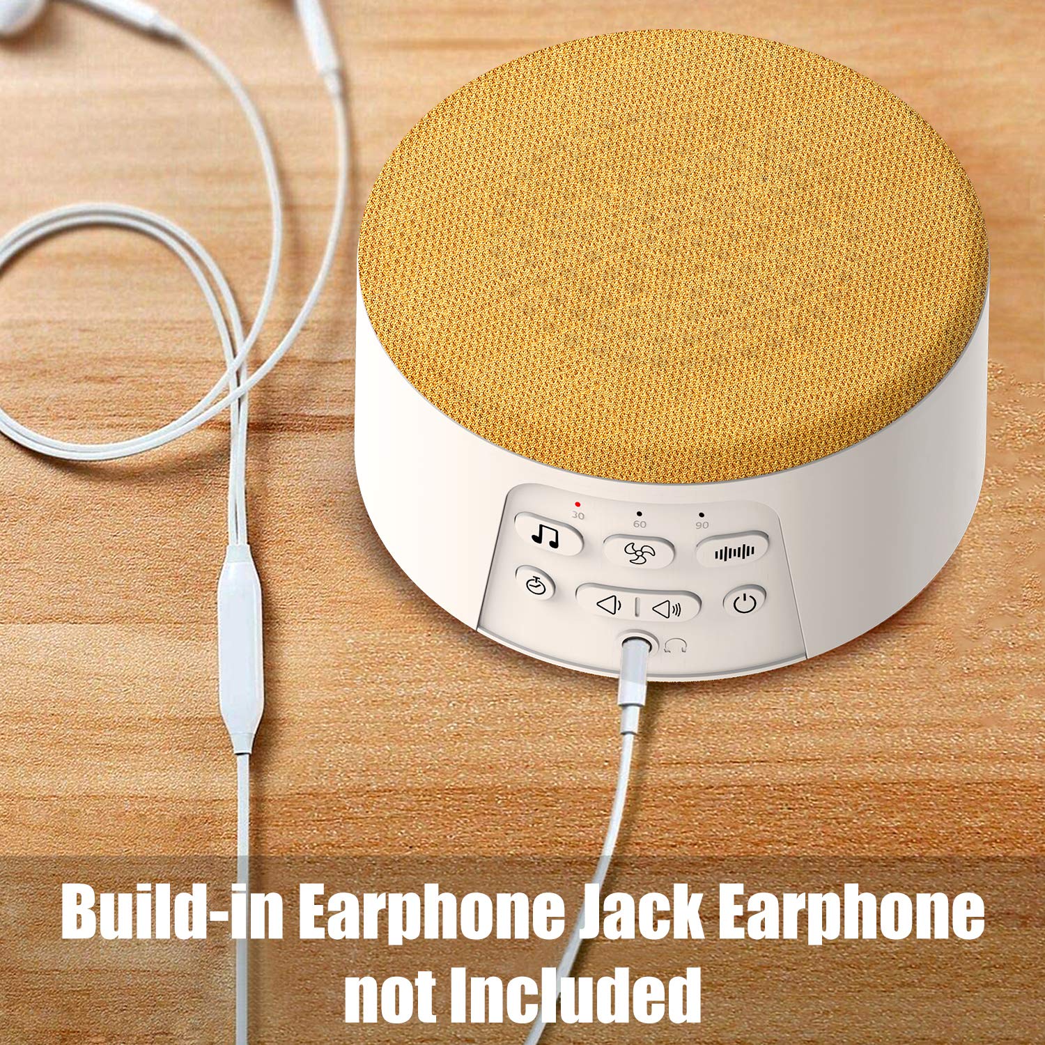 UNEGROUP White Noise Machine, 29 HiFi Soothing Nature Sounds, Timer, Volume Control, Sleep Sound Therapy for Baby & Adults